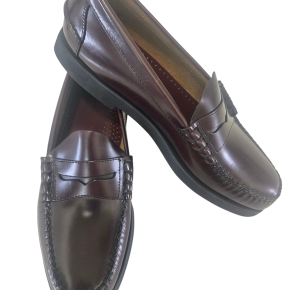 L.L. Bean | Shoes | Ll Bean Penny Loafers All Leather Men Size 2 D Hand ...